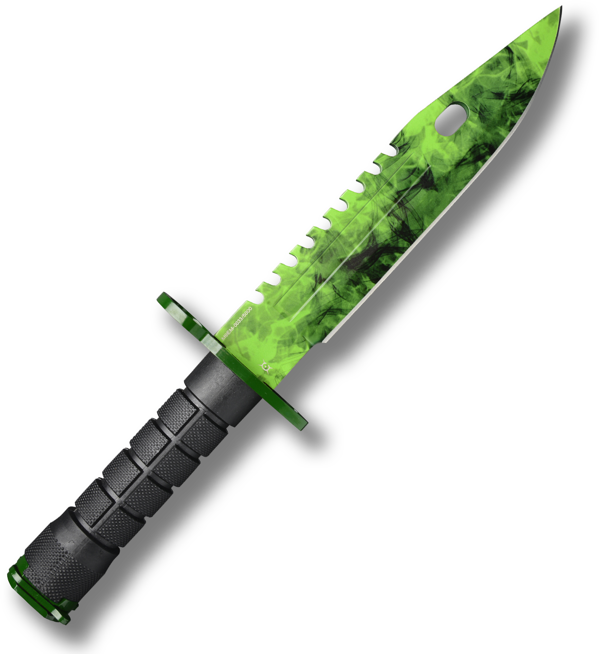 Download Transparent M9 Bayonet Elite Emerald - Bayoneta M9 - PNGkit