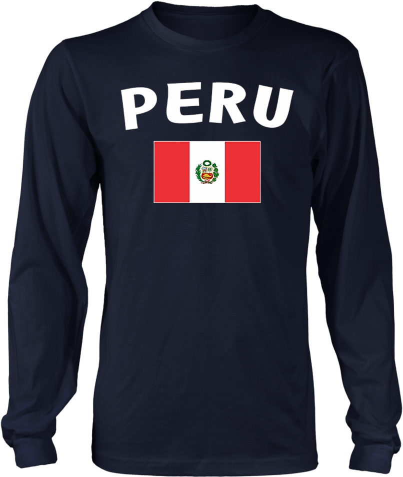 Download Peru T-shirt Peruvian National Flag Tee Soccer Men - Queens ...