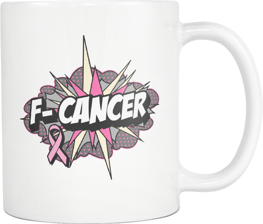 Download Fcancer Breast Cancer Awareness Pink Ribbon Awesome - Coffee ...