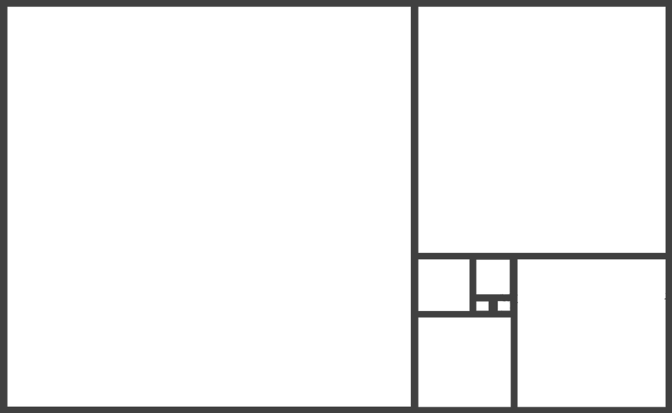 Download The Rule Of Thirds - Fibonacci Retracement - Full Size PNG ...