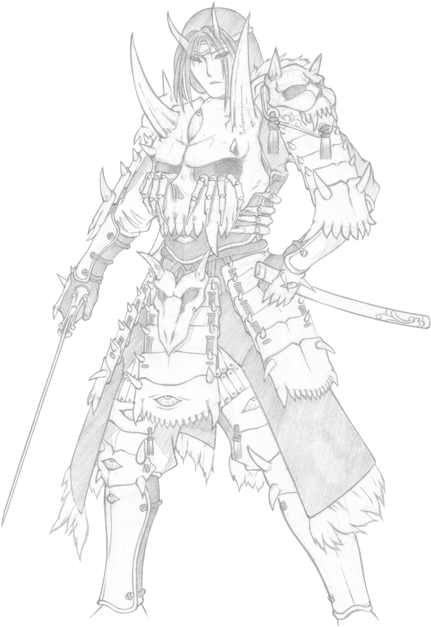 Download Transparent Demon Armor - Google Search - Demon Armor Drawing ...