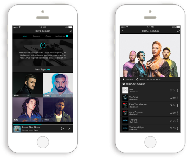 Download Intro Tidal - 4-piece Coldplay 1” Pinback Band Button / Pins ...