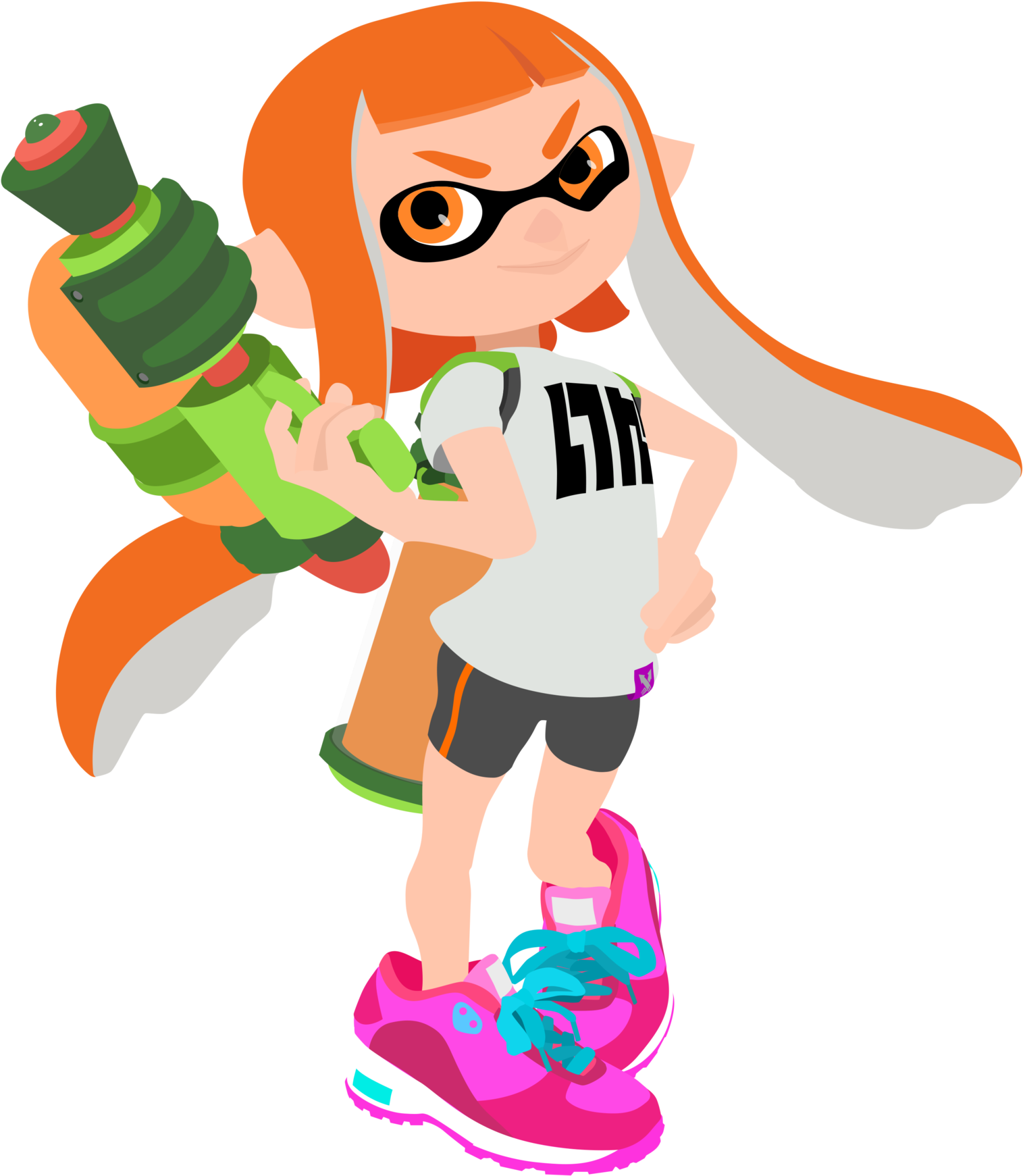 Download Splatoon Vector By Firedragonmatty - Inkling Splatoon - Full ...