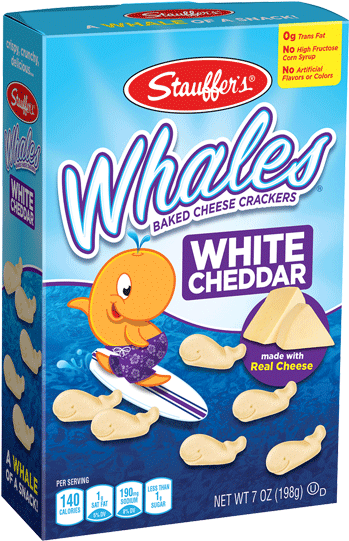 Download Whales Baked Snack Crackers - Whale White Cheddar Crackers ...