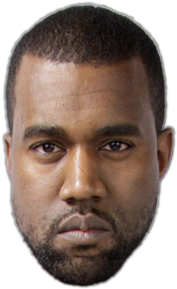Download Kanye Head No Background - Full Size PNG Image - PNGkit