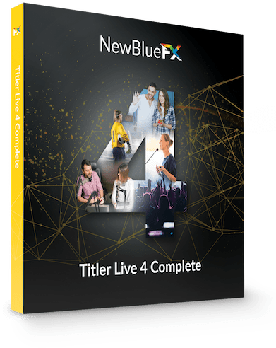 Download Transform Your Live Productions - Newbluefx Titler Live 4 Broadcast - Full Size PNG ...