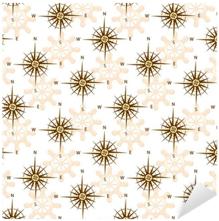 Download Vector Illustration Of The Seamless Compass Rose Isolated ...