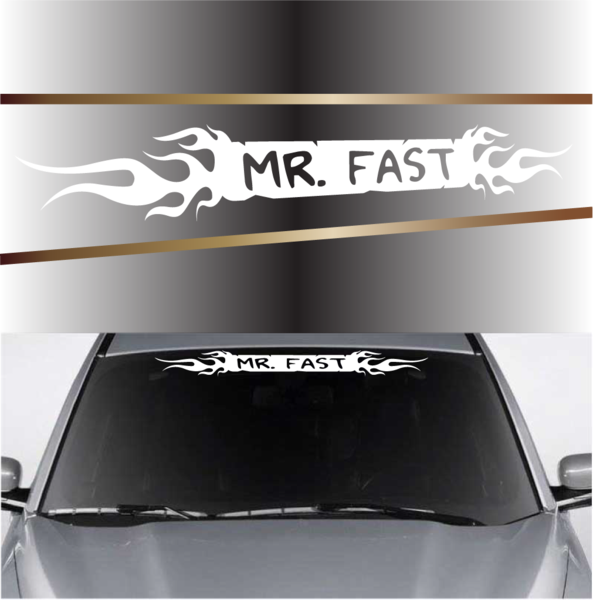 Download Fast Flames Customized Windshield Decal - Daddys Girl Car ...