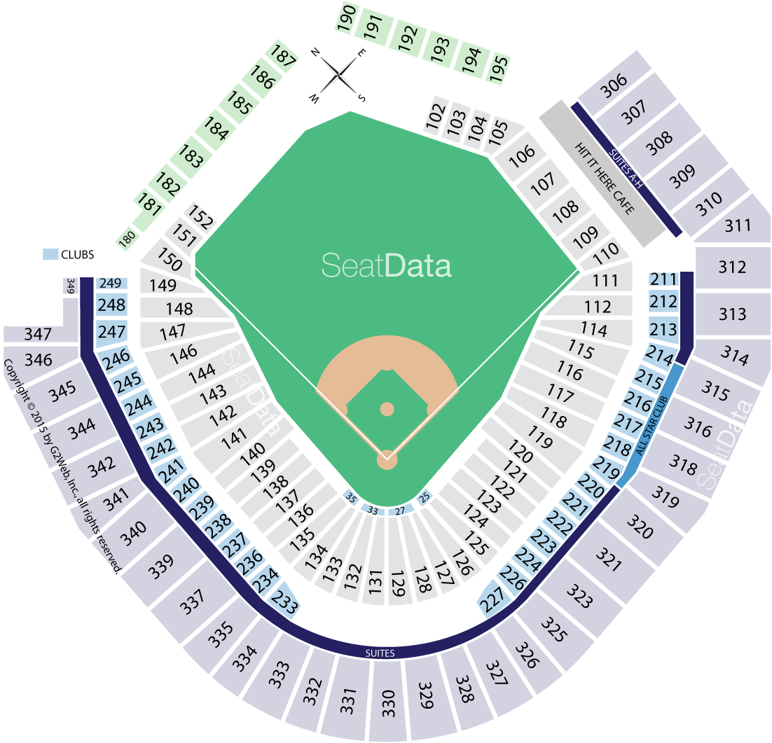 Download Click Section To See The View - Safeco Field Seating Chart ...