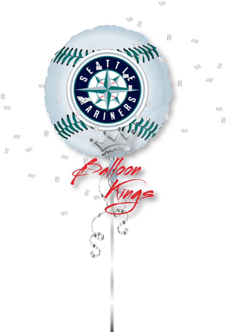 Download Seattle Mariners Ball - 18" Seattle Mariners Foil Balloon (5 ...