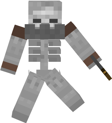 Download Original Mutant Skeleton - Minecraft Mutant Skeleton Png ...