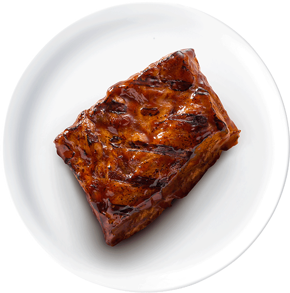 Download Baby Back Ribs Half - Pastry - Full Size PNG Image - PNGkit