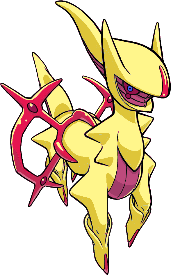 Download Arceus Pixie Prgs Shiny - Guardian Pokemons - Full Size PNG ...