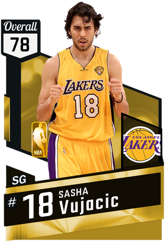Download Sasha Vujacic Gold Card - Jaylen Brown Overall 2k18 - Full ...