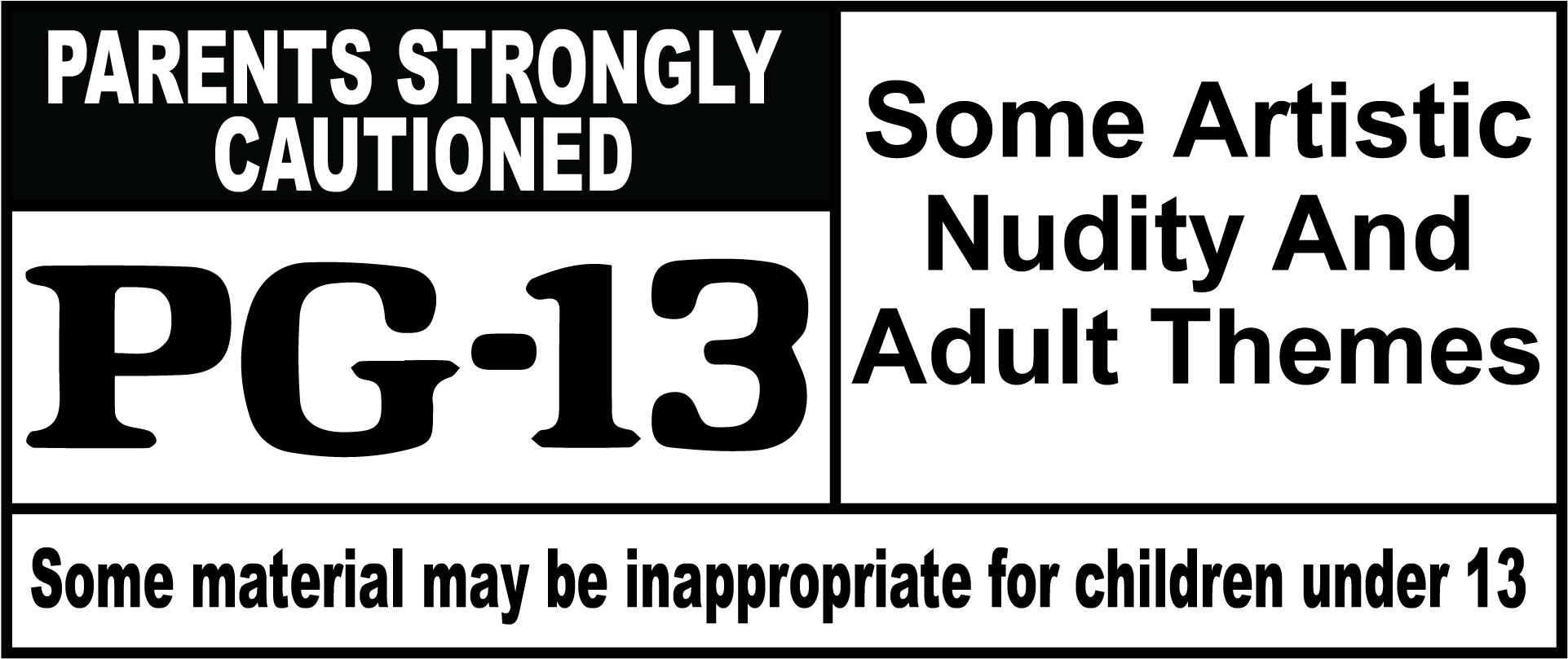 Download Pg 13 Nudity1 Pg 13 Logo Png Full Size PNG Image PNGkit Download Pg 13 Nudity1 Pg 13 Logo Png Full Size PNG Image PNGkit