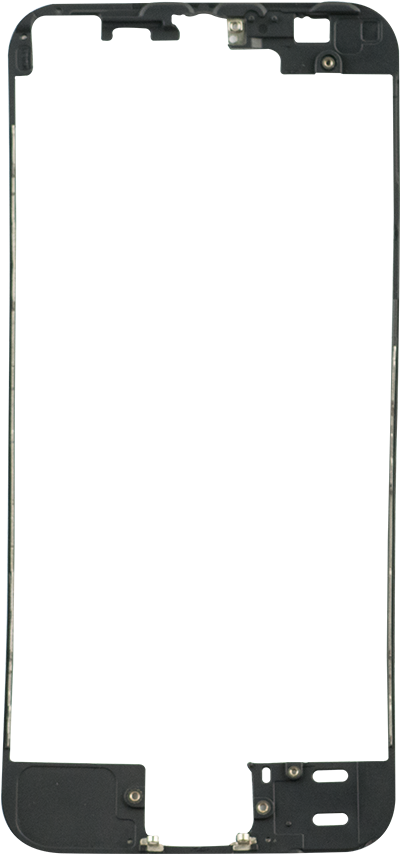 Download Iphone 5s White Front Png Download - Iphone 5s Lcd Frame ...