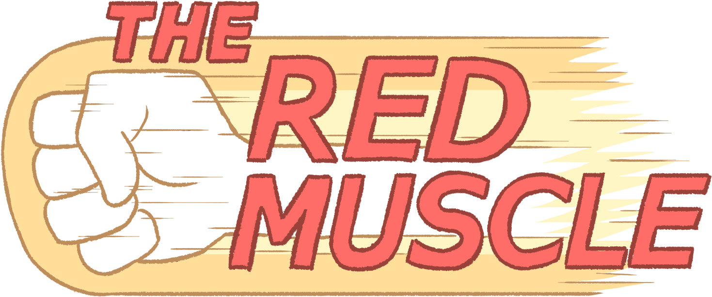 Download The Red Muscle - Cartoon - Full Size PNG Image - PNGkit