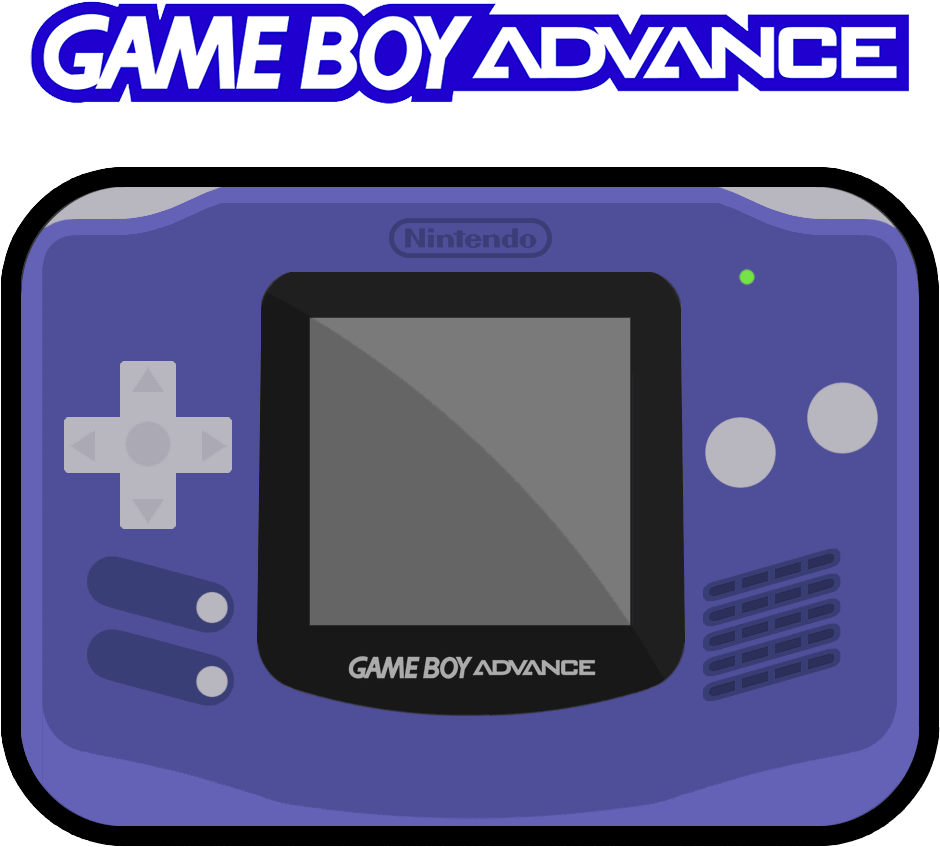 Download Nintendo Game Boy Advance 1 Logo Hd - Game Boy Advance Logo ...