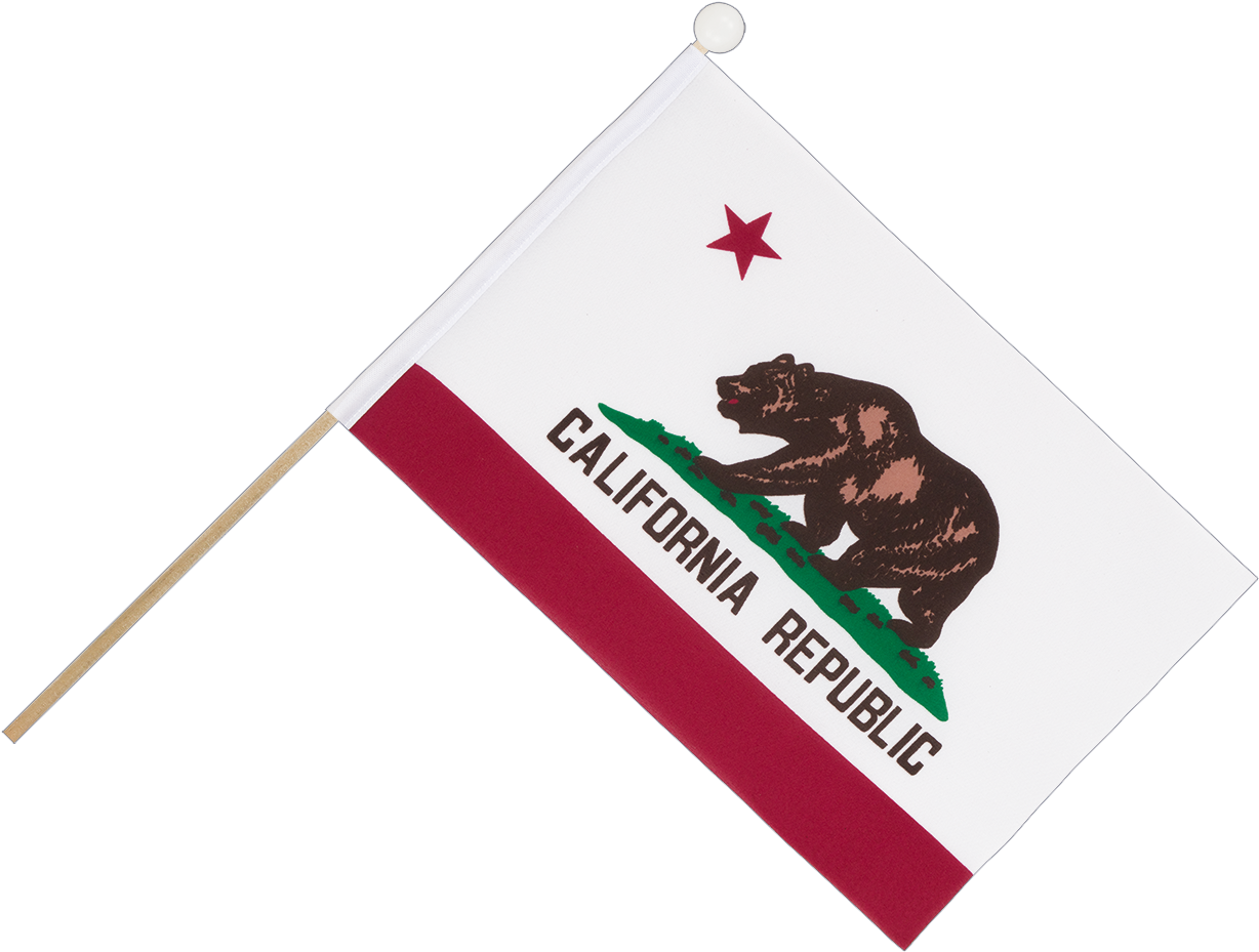 Download Hand Waving Flag 6x9" - California Mini Flag - 6x9" - Full ...