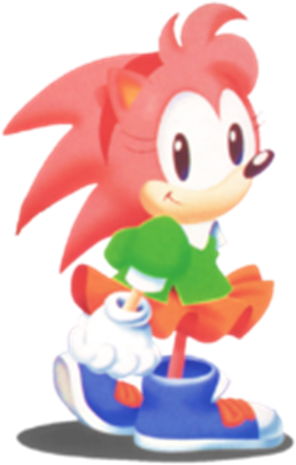 Download 16 Mar - Classic Amy Rose - Full Size PNG Image - PNGkit