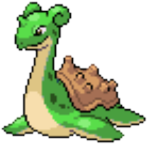 Download Turtle Lapras - Pokemon Lapras Pixel Art - Full Size PNG Image ...
