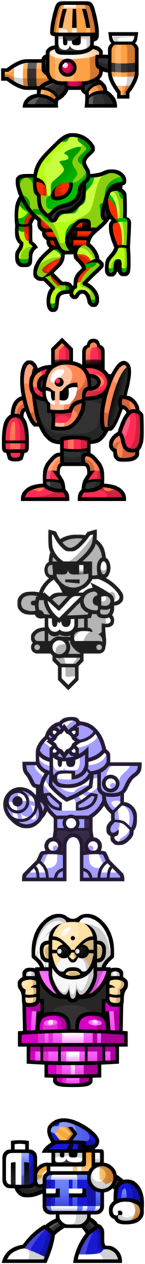 Download Megaman ''sprites''-extra Baddies By Waneblade On Deviantart ...