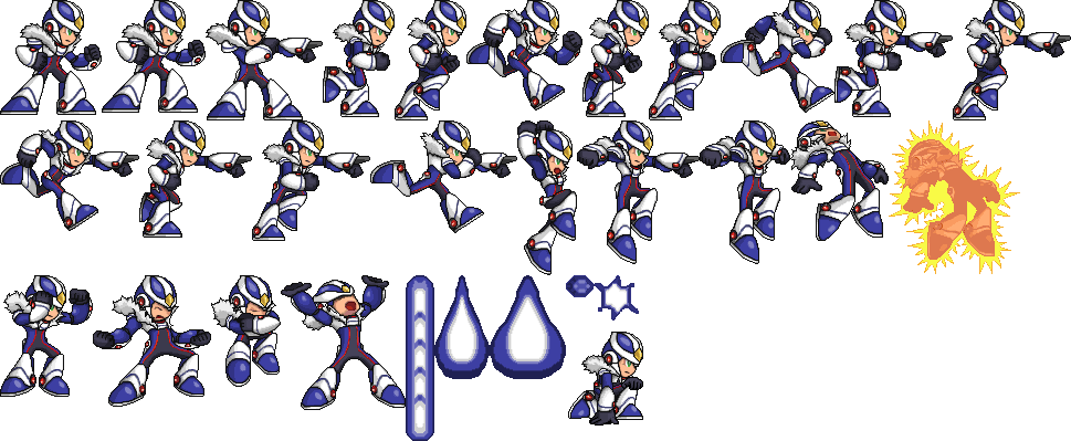 Download "sprites Inc - Mobile/xover/over-1/" - Rockman X Over Over1 ...
