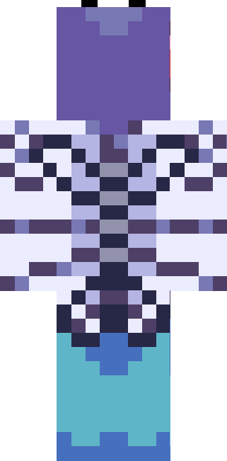 Download Butterfree Minecraft Skin - Full Size PNG Image - PNGkit