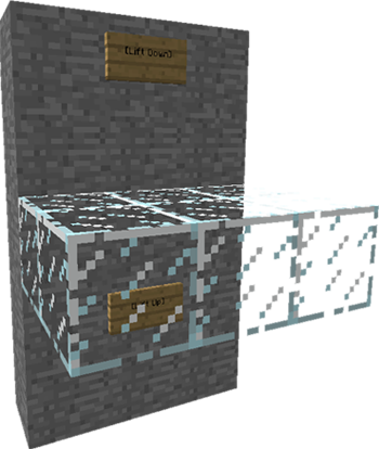 Download Elevator - Minecraft Lift Signs - Full Size PNG Image - PNGkit