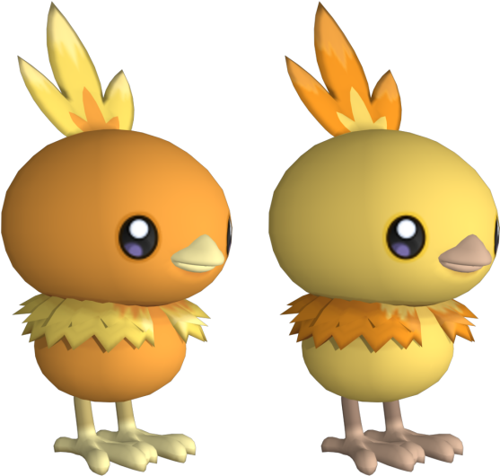 Download Download Zip Archive - Torchic 3d Sprite Png - Full Size PNG ...