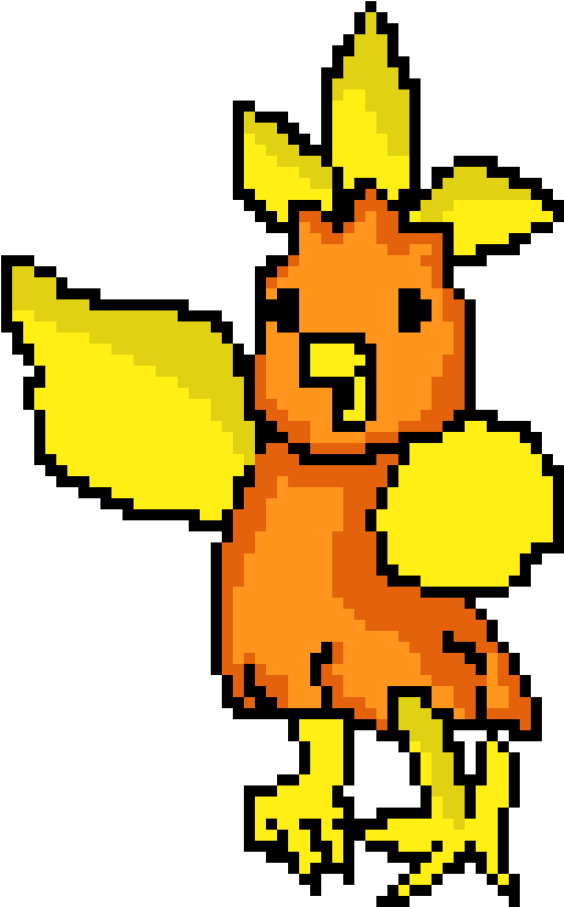 Download Torchic - Pixel Art - Full Size PNG Image - PNGkit
