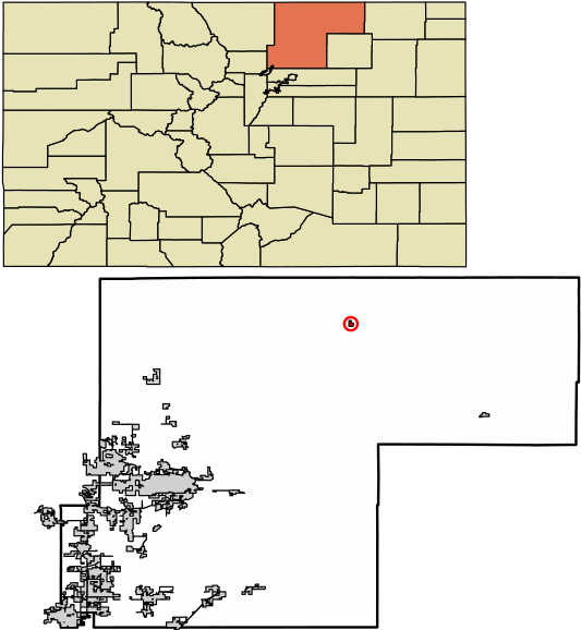Download Weld County Colorado Incorporated And Unincorporated - Place ...
