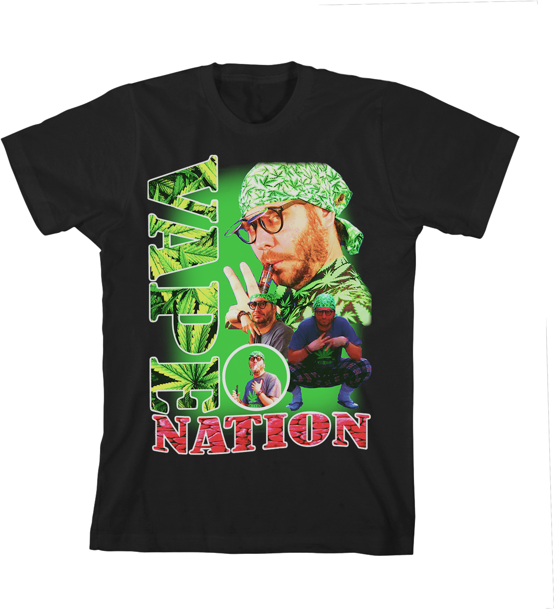 Download Vintage Vape Nation T-shirt - H3h3 Papa Bless Shirt - Full ...