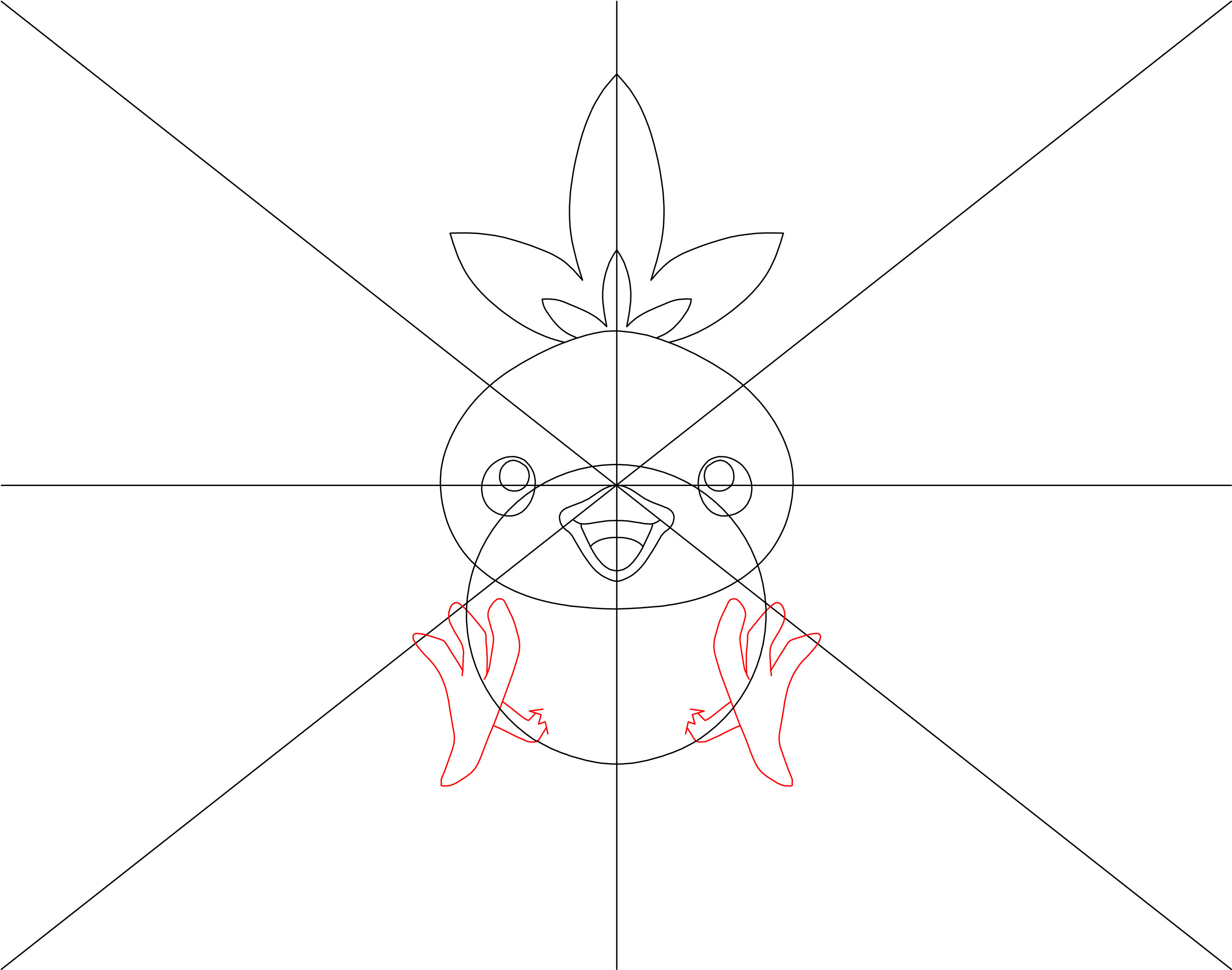 Download How To Draw Torchic Step - Drawing - Full Size PNG Image - PNGkit