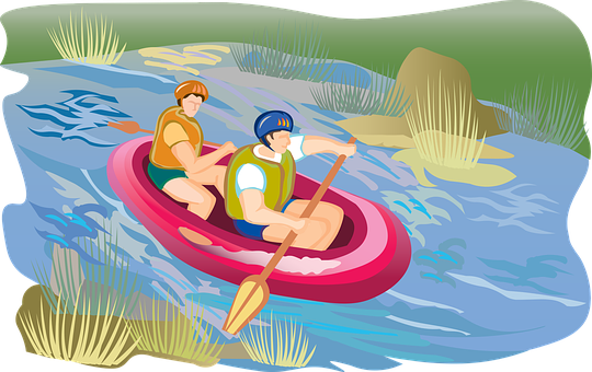 Download Rafting, River, Whitewater, Sport, Boat - Rafting Graphic ...