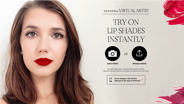 Download Sephora Virtual Artist Tool - Full Size PNG Image - PNGkit