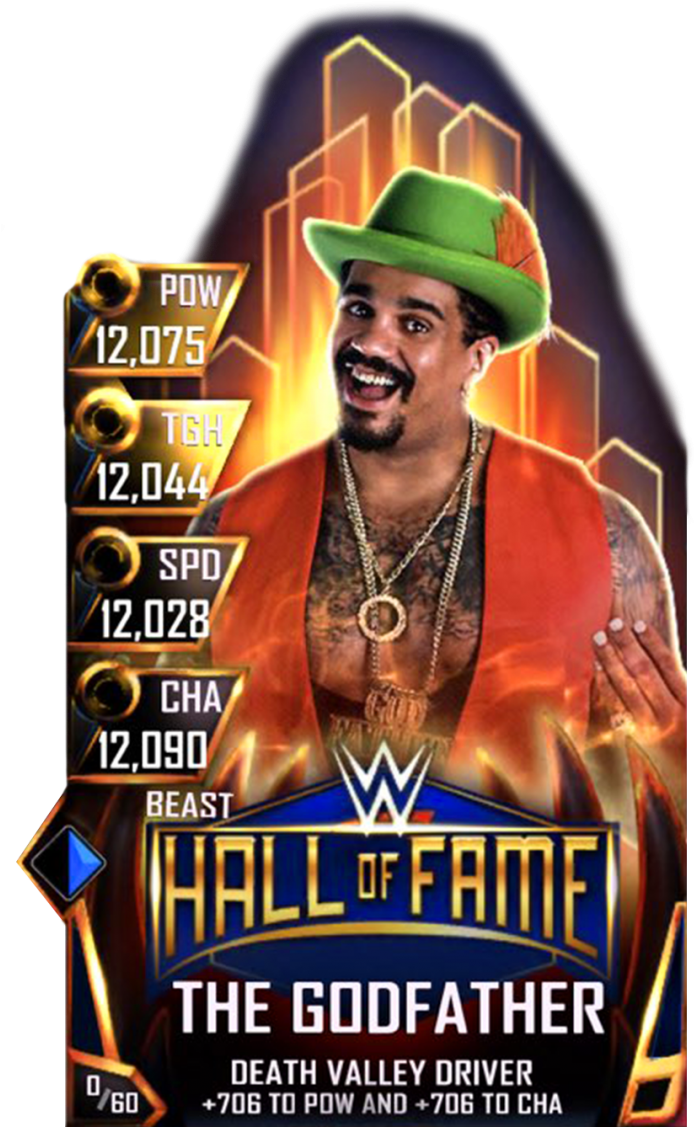 Download Supercard Thegodfather S4 16 Beast Halloffame - Rikishi ...