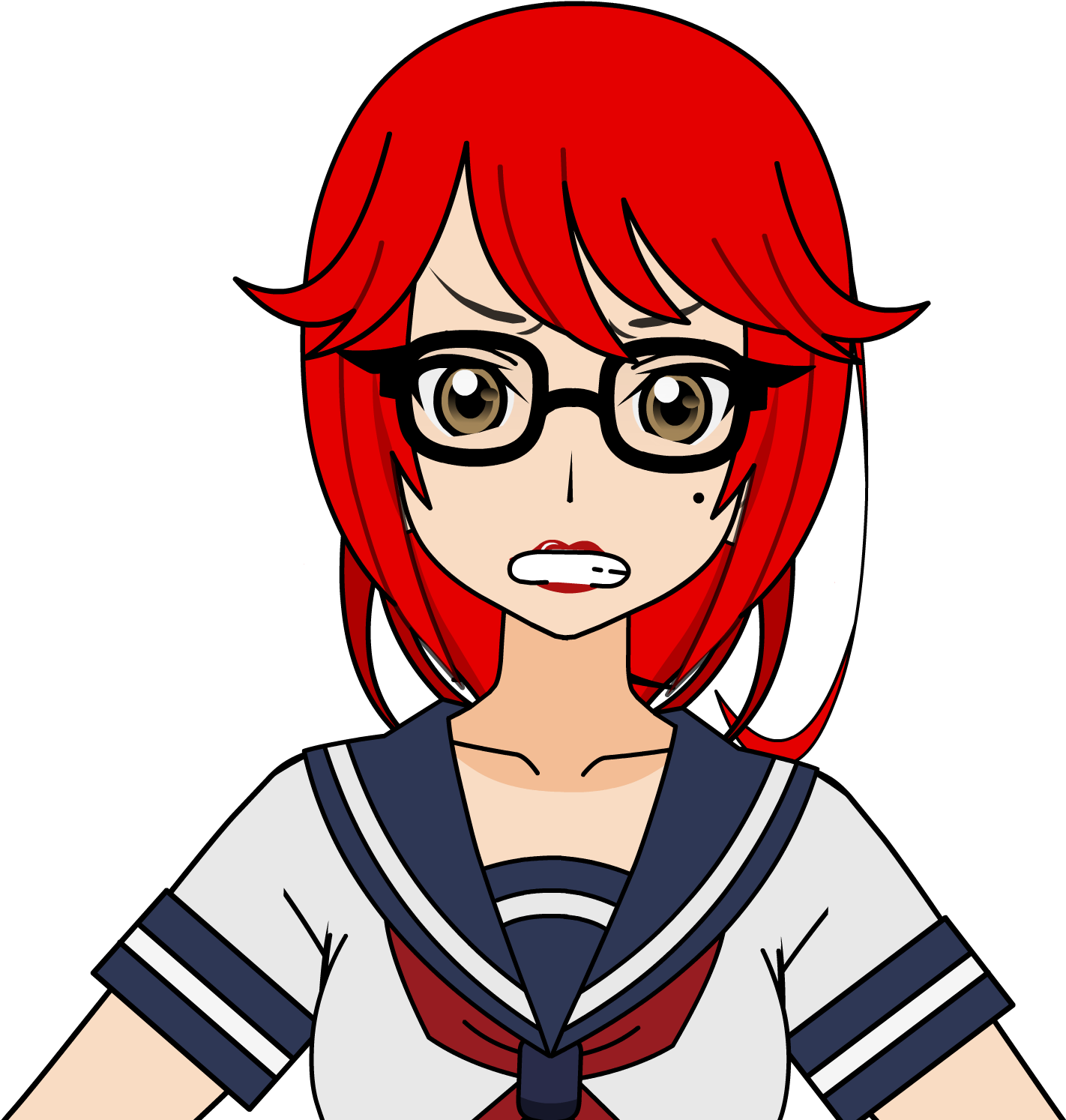Download Transparent Feminist - Yandere Simulator - PNGkit