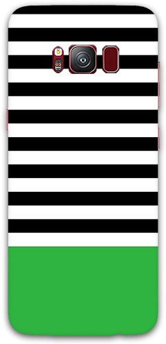 Download Black Green Stripe Pattern Samsung S8 Mobile Case - Smartphone ...
