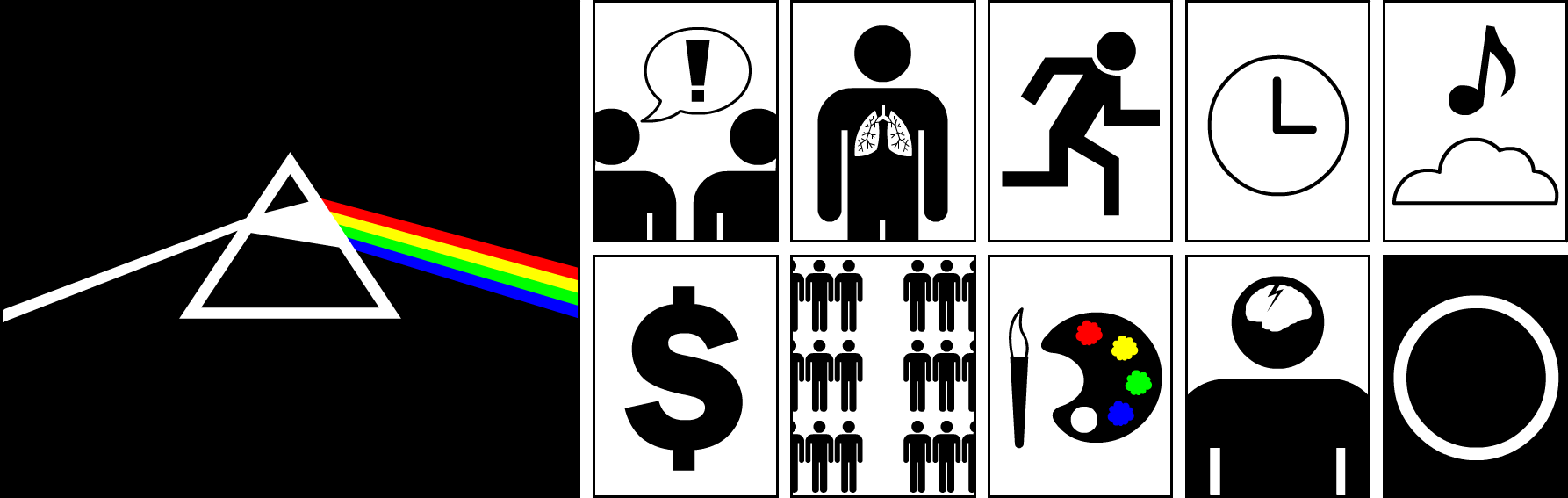 Download Transparent Pink Floyd Dark Side Of The Moon Drawing - Dark ...