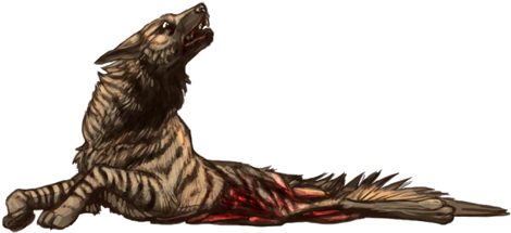 Download Dyingstripedhyenaday - Siberian Tiger - Full Size PNG Image ...