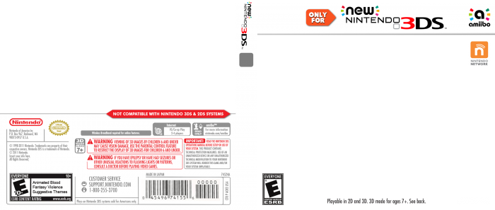 Download Download Download Png - New Nintendo 3ds Box Art Template ...