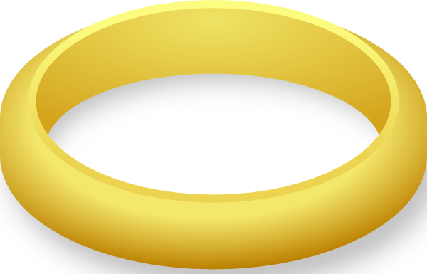 Download Gold Ring Cartoon Png - Full Size PNG Image - PNGkit