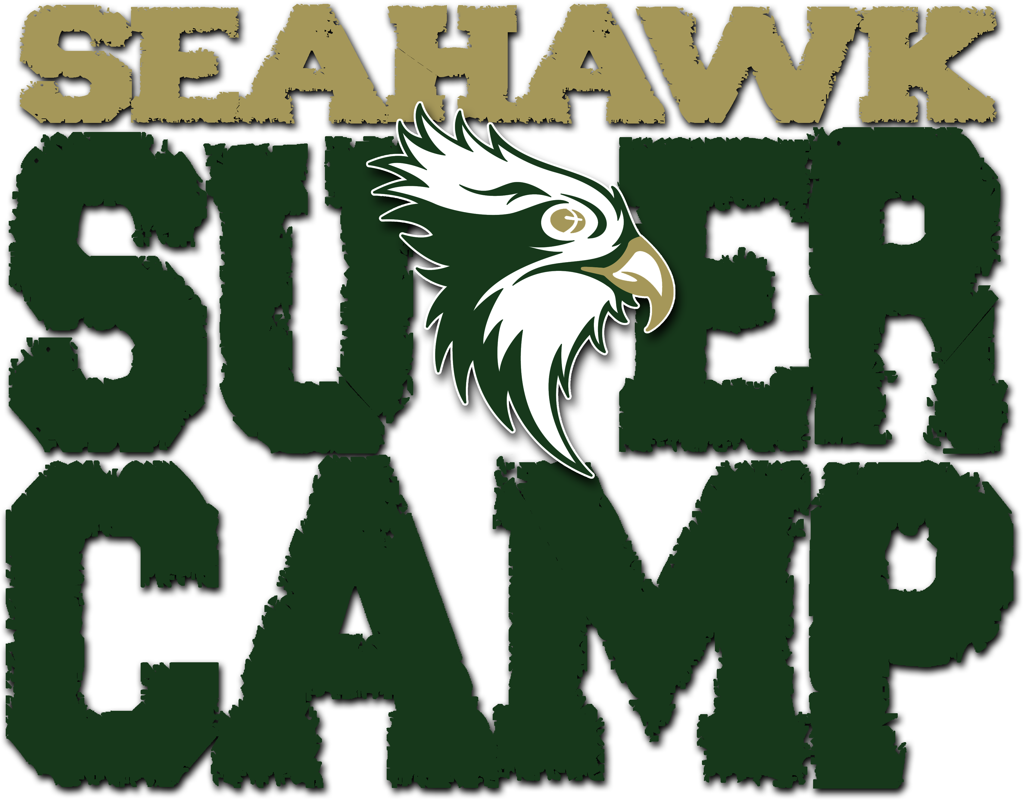 Download Supercamp Logo W Seahawk Rev - Seattle Seahawks - Full Size ...
