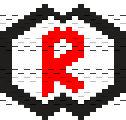 Download Team Rocket Mask Bead Pattern - Twenty One Pilots Melt Bead ...