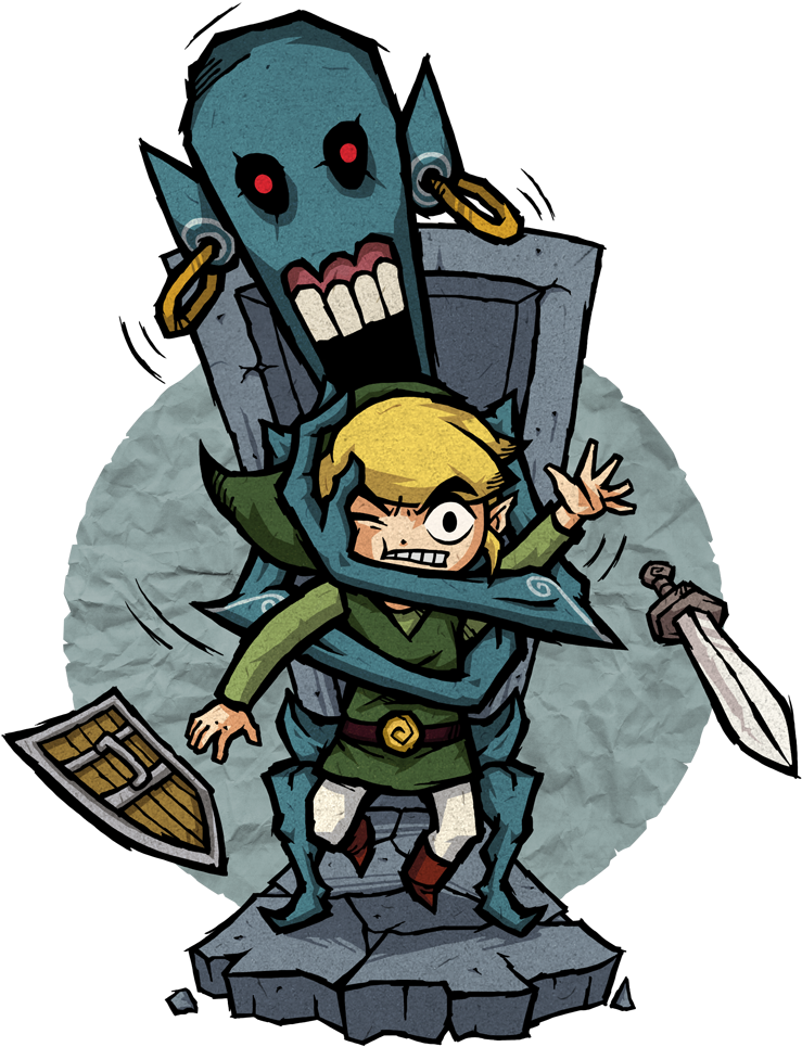 Download The Legend Of Zelda - Zelda Wind Waker Redead - Full Size PNG ...