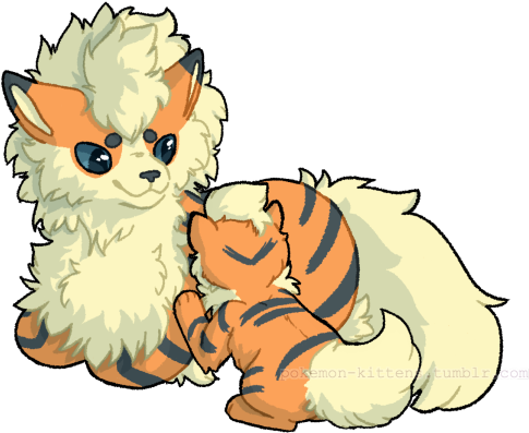Download Arcanine Or Growlithe - Cartoon - Full Size PNG Image - PNGkit