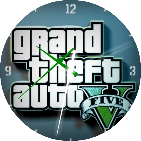 Download Gta5 Watch Face - Grand Theft Auto V Software - Full Size PNG ...