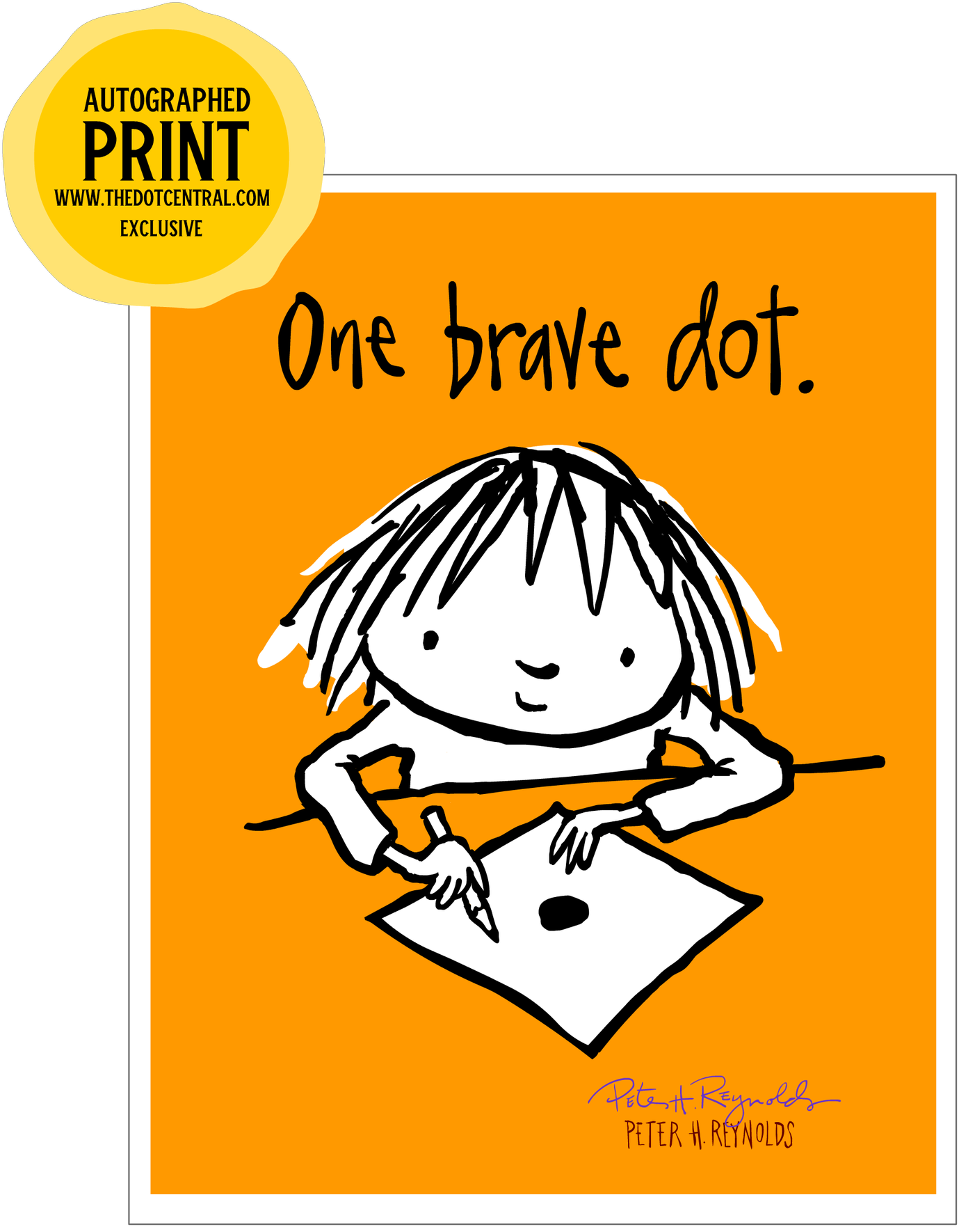 Download Reynolds On Twitter - Peter Reynolds The Dot - Full Size PNG ...