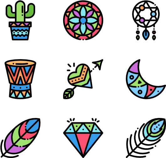 Download Boho Style - Full Size PNG Image - PNGkit